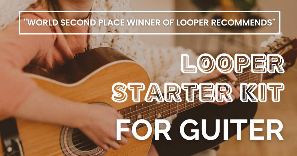 “World second place winner of looper recommends” Looper starter kit ...